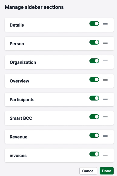 Deal Detail View Knowledge Base Pipedrive 
